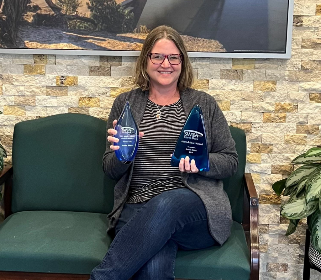 Austin Wins 2022 Gives Back Award (Our Culture) | SWCA